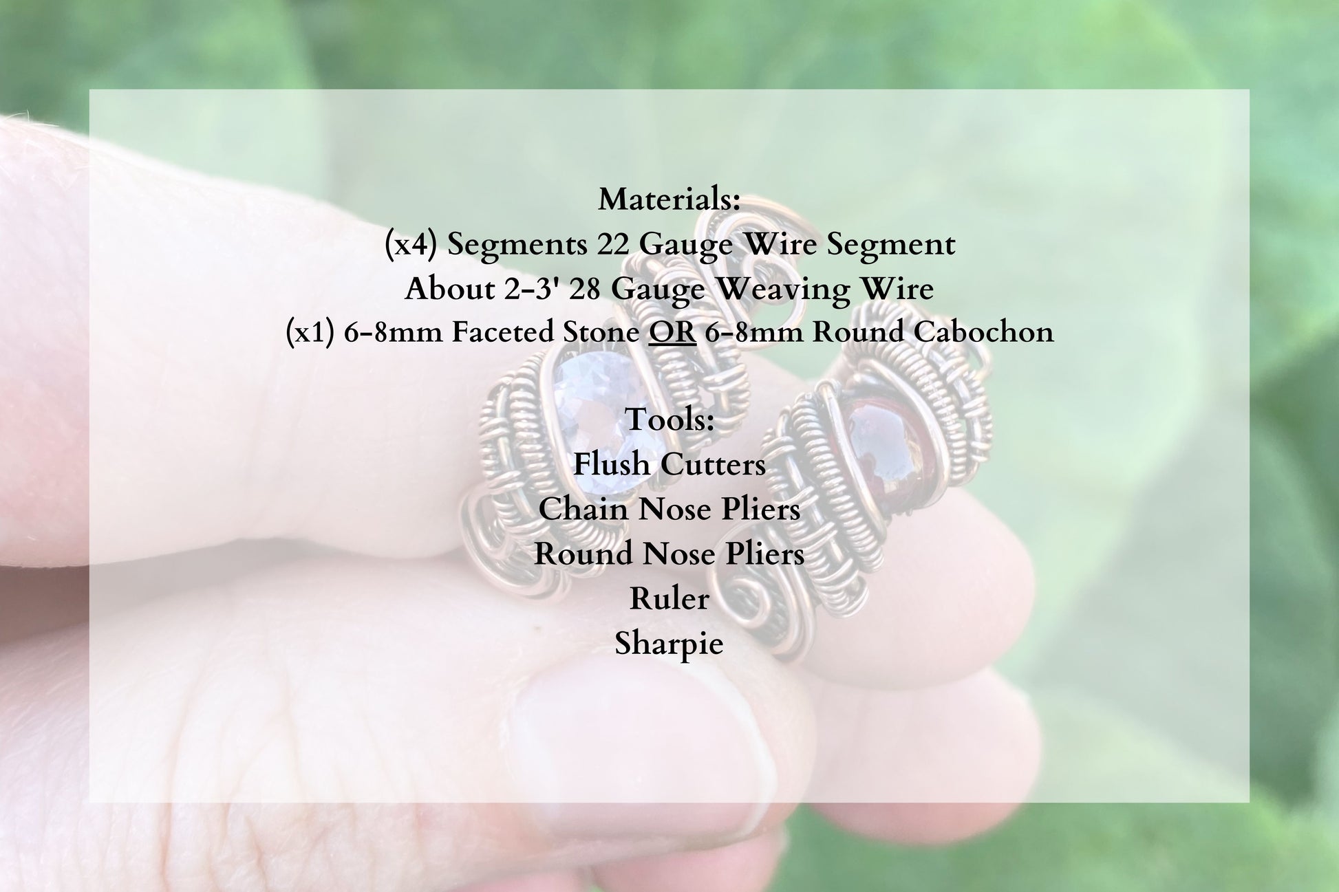 Woven Calligraphy Ring Tutorial – Ellie's Handcrafted Jewelry