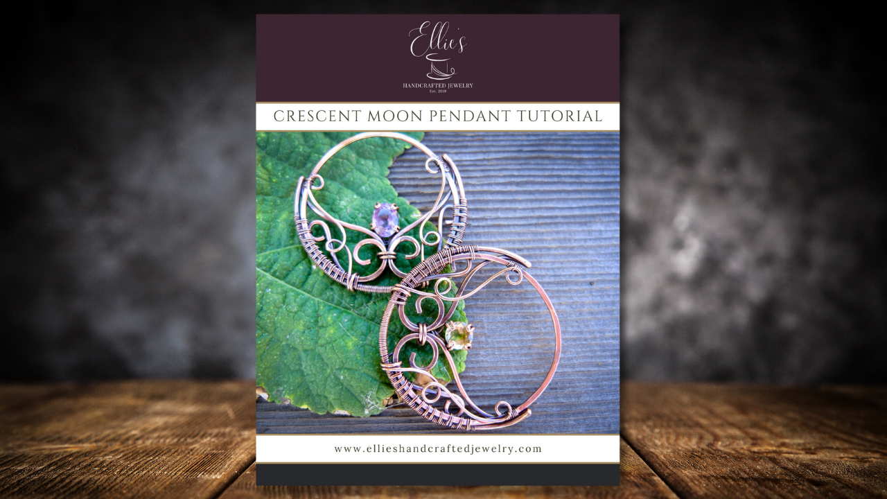 "Crescent Moon" Pendant Tutorial – Ellie's Handcrafted Jewelry